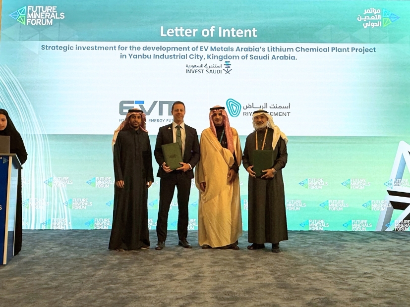 EV Metals Group plc Signs Strategic Investment LoI with Riyadh Cement ...